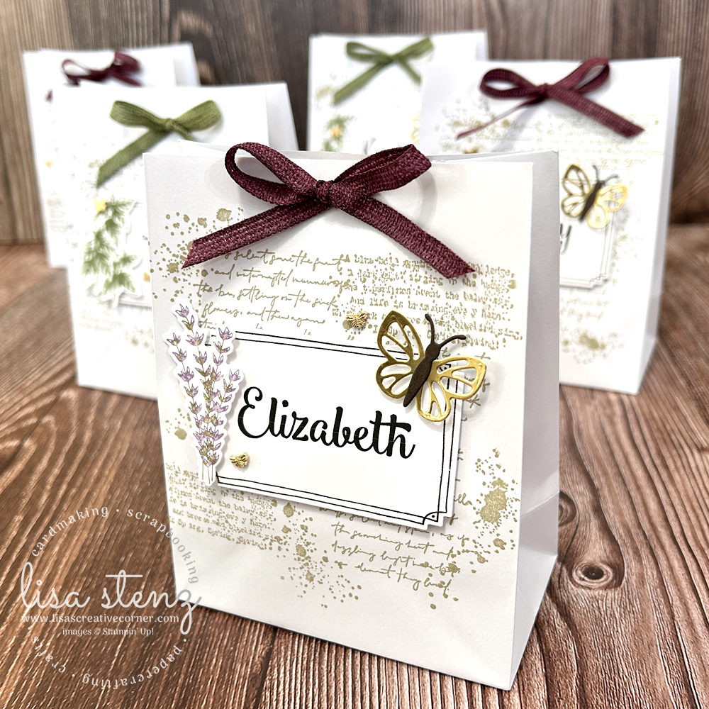 Mini Gift Bags for Craft Day