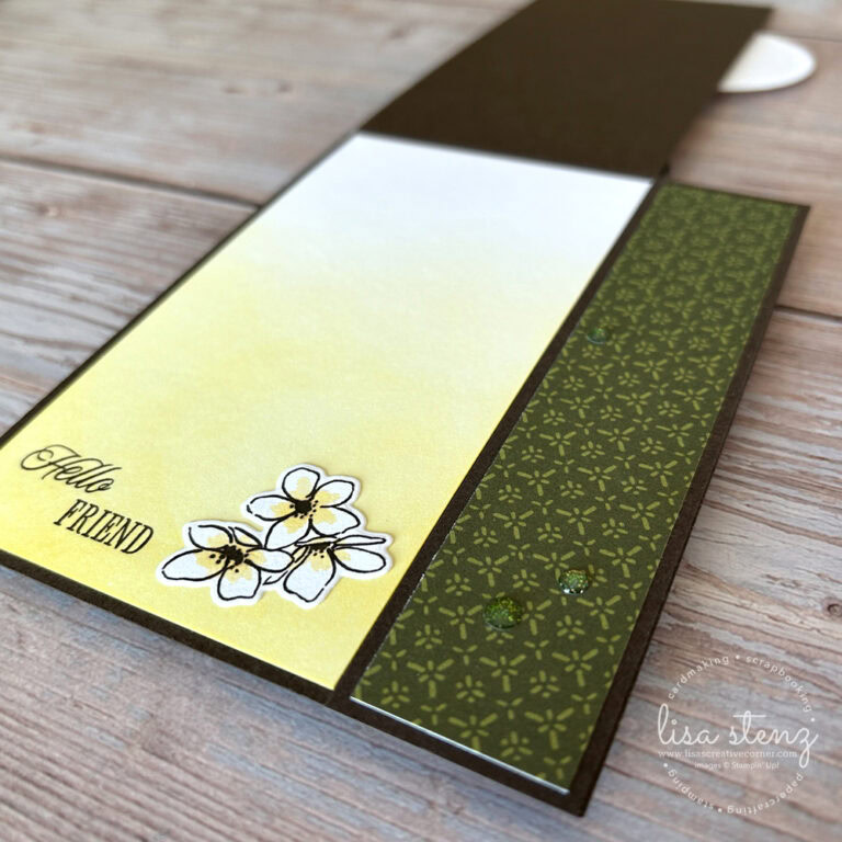 Perfectly Pears Flap Card