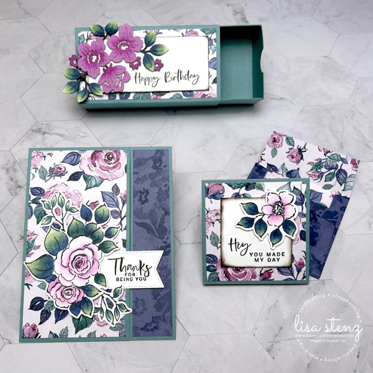 July Project Kit - Charming Day Cards and Box Gift Sets