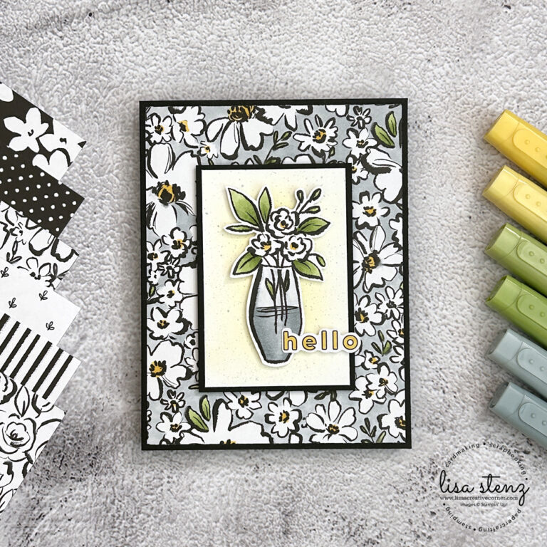 Who Says You Need Stamps? Create a Beautiful Card Using Only Designer